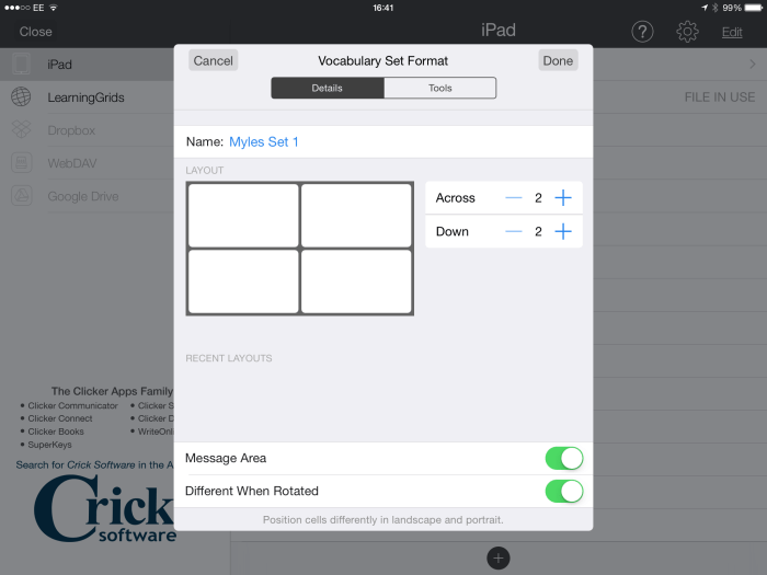 Clicker Communicator – a new app from Crick Software – AccessAbility ...